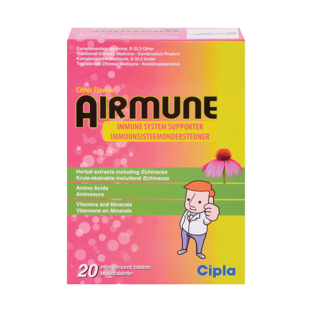 Airmune 20 Effervescent Tablets - Maximed