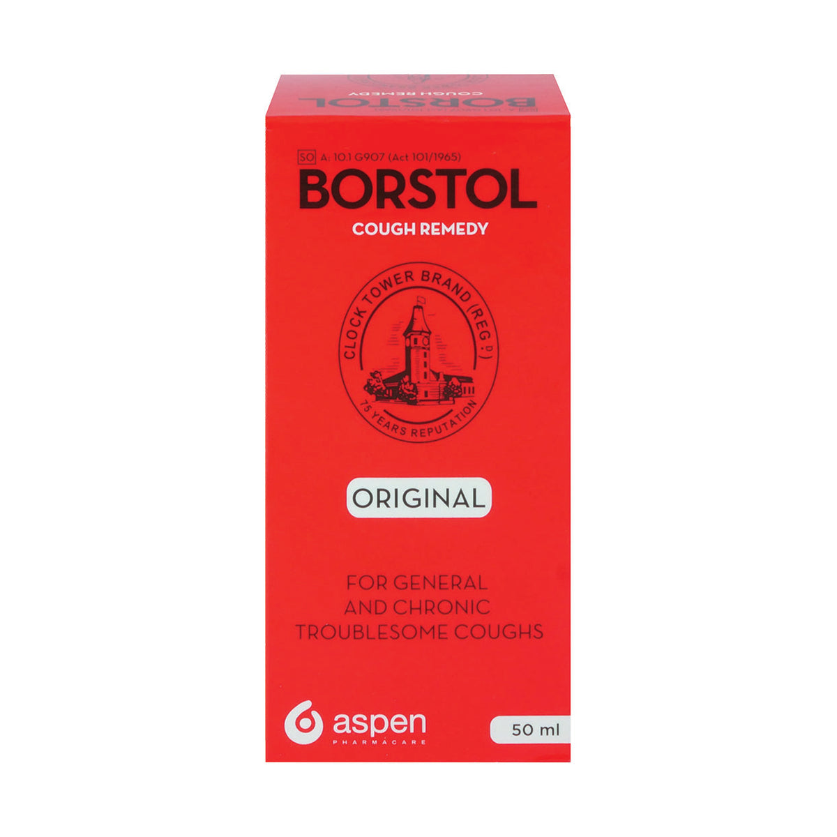Borstol Cough Syrup Regular 50ml - Maximed