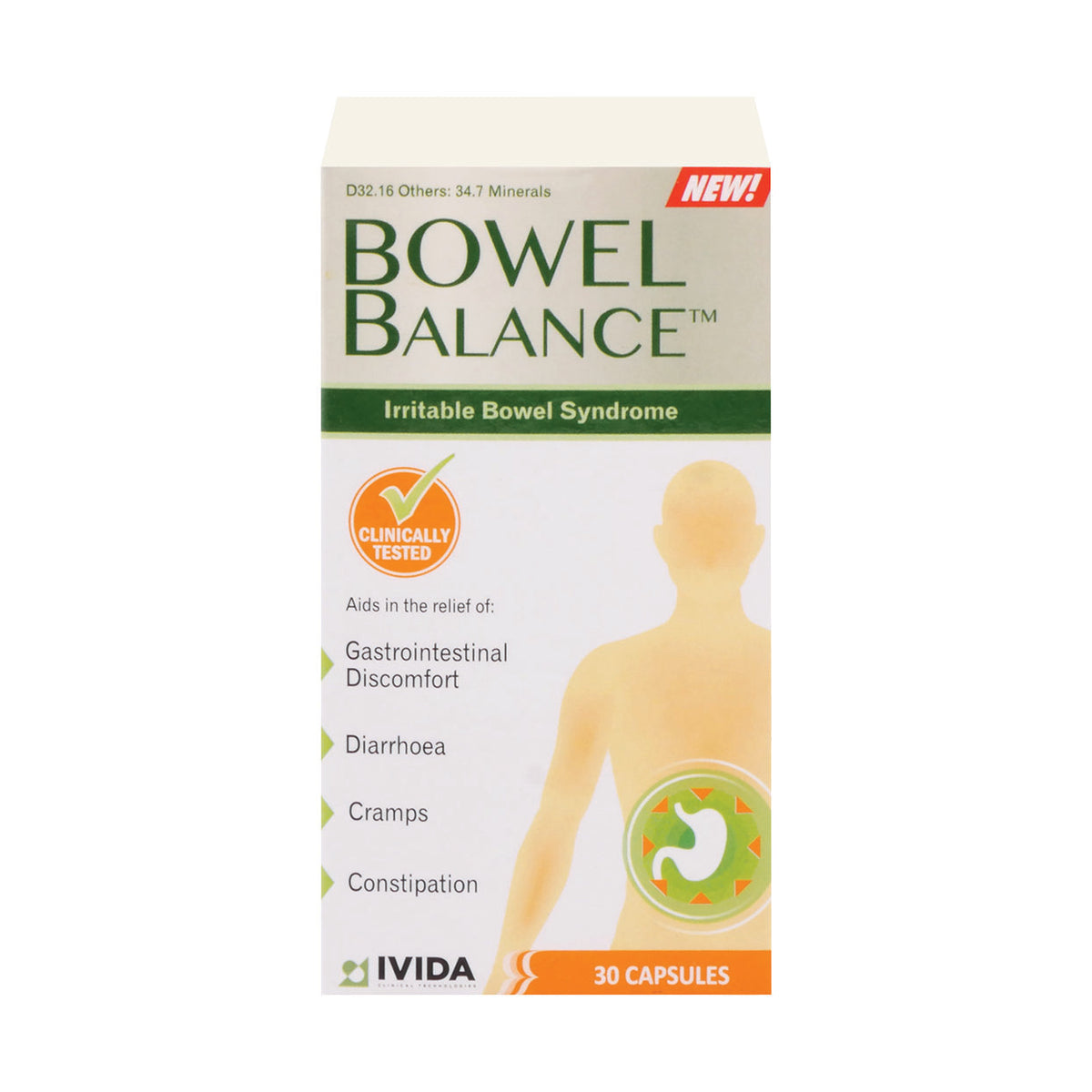 Bowel Balance 30 Capsules - Maximed