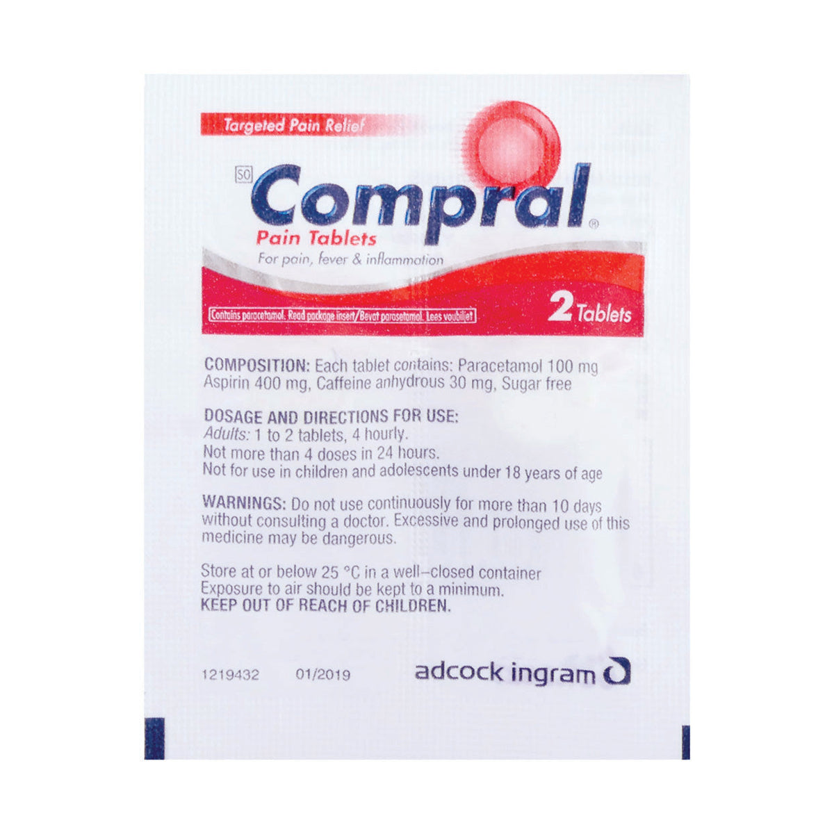 Compral Headache 2 Tablets - Maximed