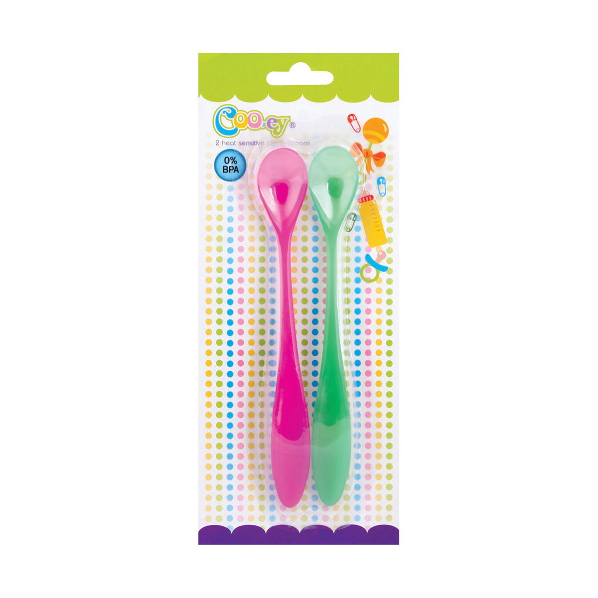Cooey Heat Sensitive Spoons 2 Pack - Maximed