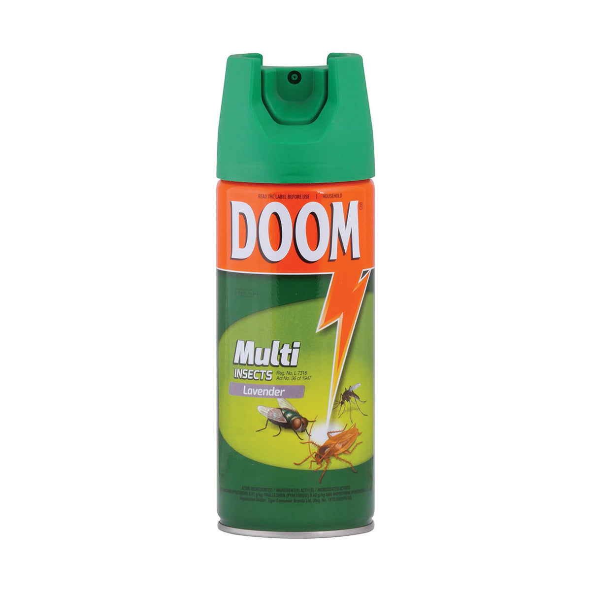Doom Fresh Multi-insect Spray Fresh Lavender 300ml - Maximed