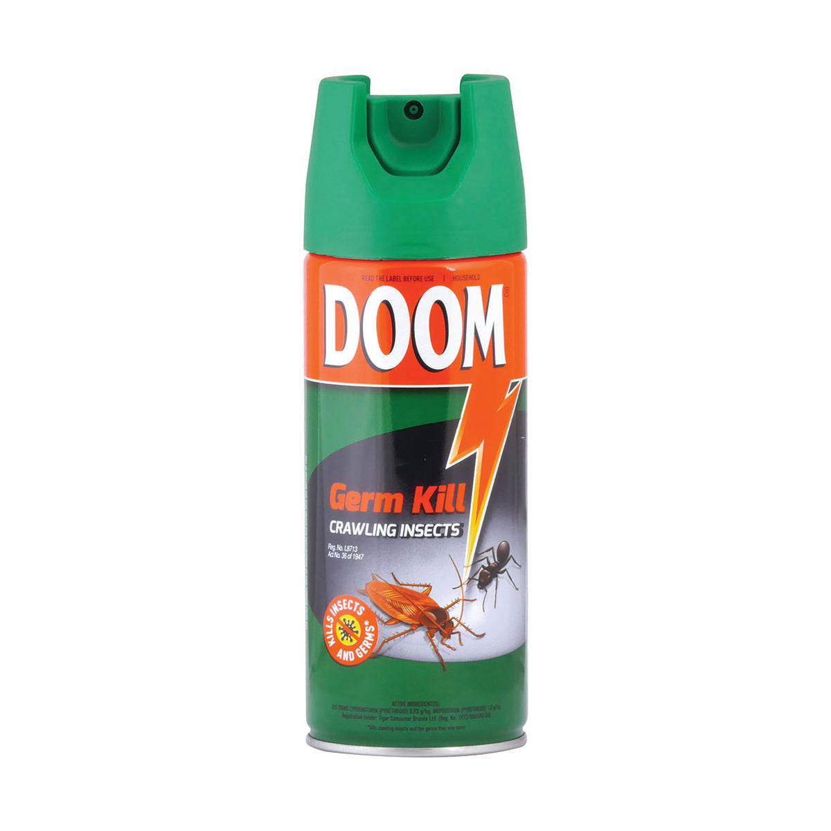 Doom Germ Kill Crawling Insects Insecticide Spray 300ml - Maximed