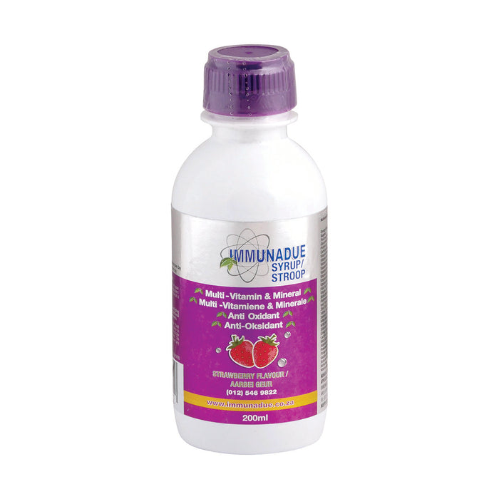 Immunadue Syrup Strawberry Strawberry 200ml - Maximed