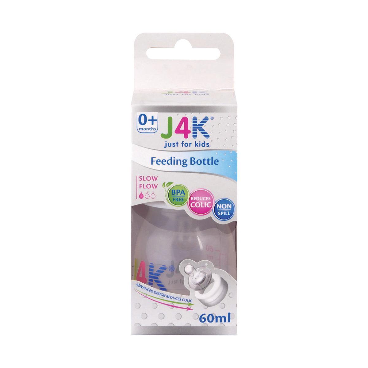 J4K Feeding Bottle 60ml - Maximed