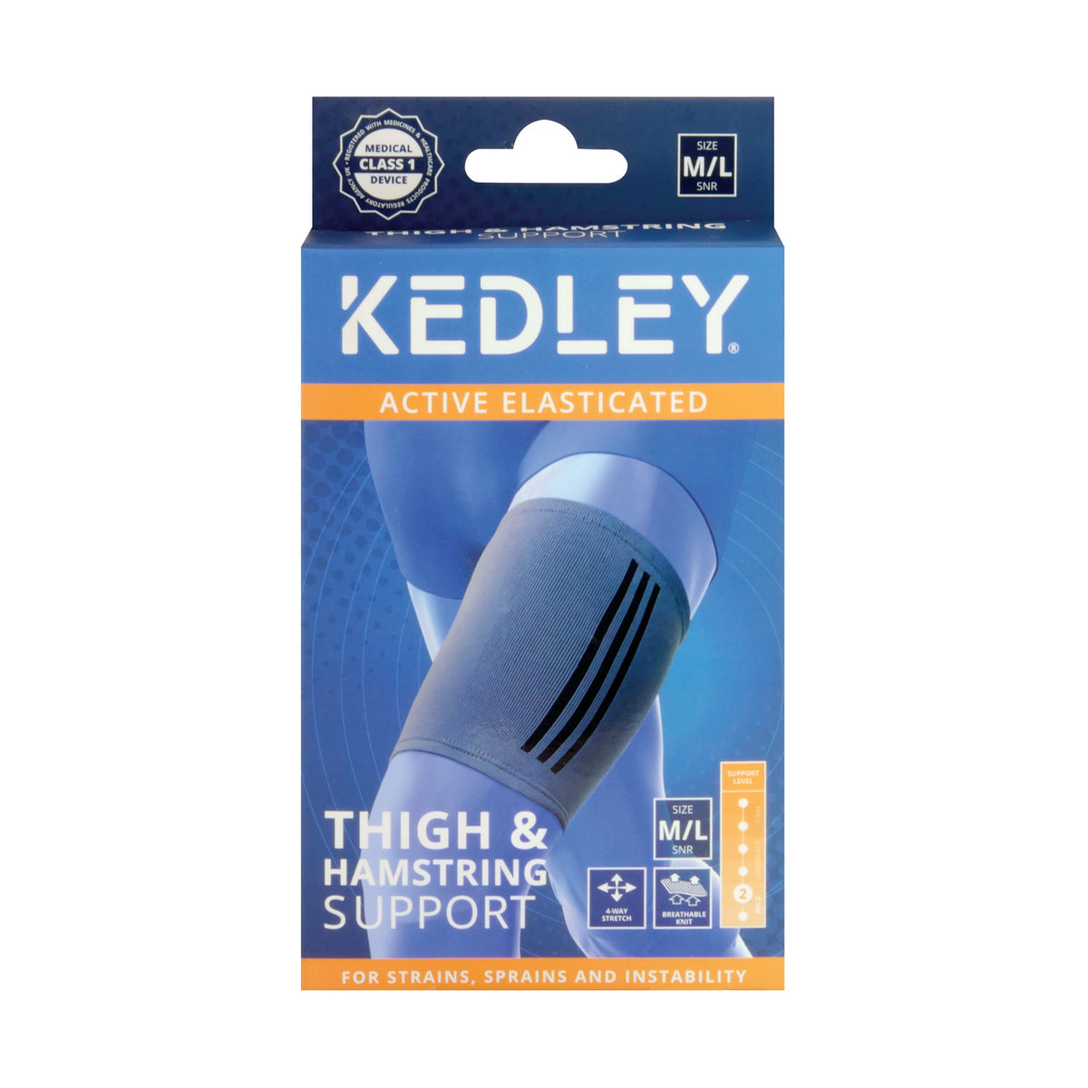 Kedley Thigh & Hamstring Support Elastic - Medium/Large — Maximed Pharmacy