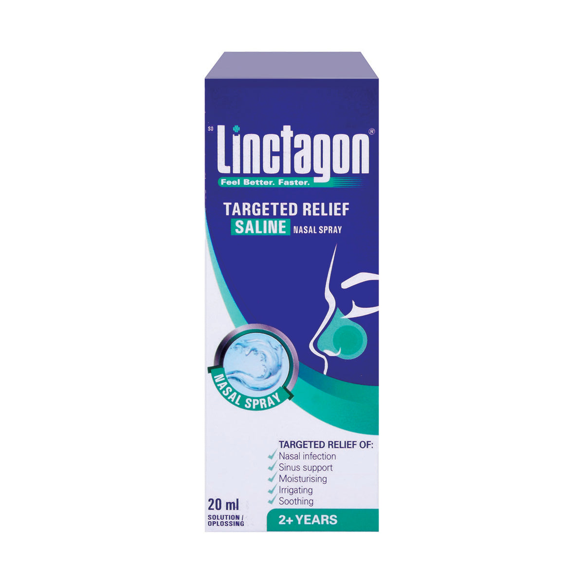 Linctagon Saline Nasal Spray 20ml - Maximed