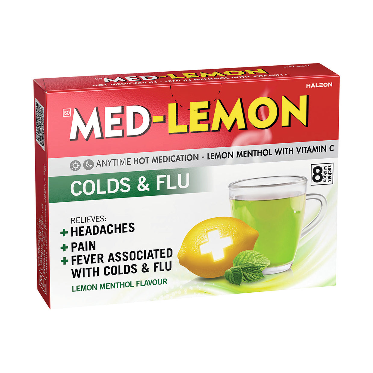 Med-Lemon Menthol 8 Sachets - Maximed