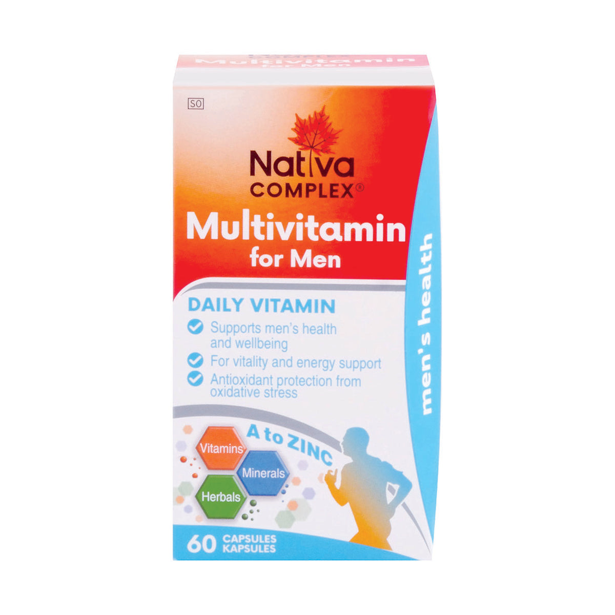 Nativa Multivit for Men Complex 60 Capsules - Maximed