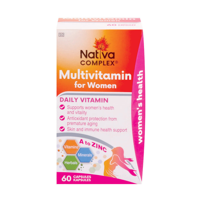 Nativa Multivit for Women Complex 60 Capsules - Maximed