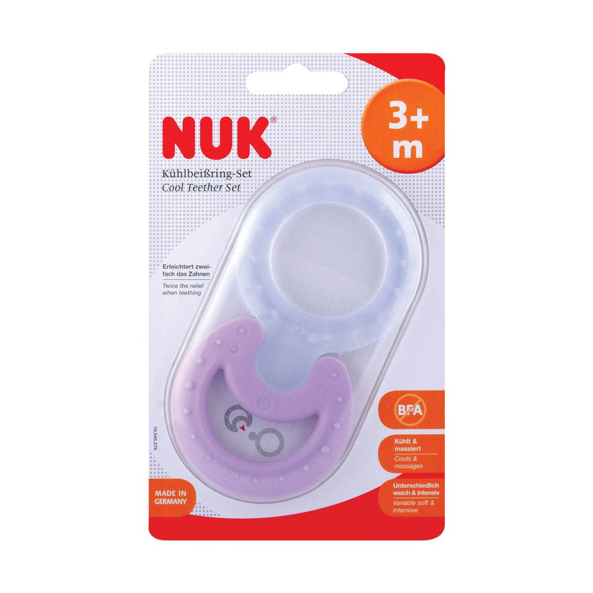 NUK Cooling Teething Ring - Maximed