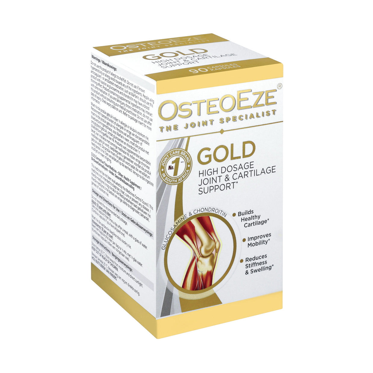 Osteoeze Gold High Potency Joint Formula 90 Capsules - Maximed