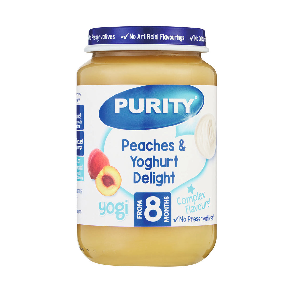 Purity Peaches & Yoghurt Delight Baby Food 200ml - Maximed