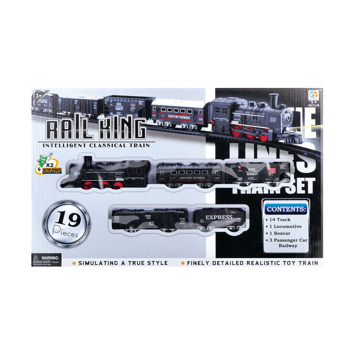 Rail King Classic Train Set - Maximed