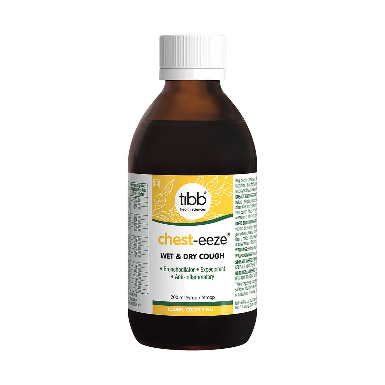 Tibb Chest-eeze Syrup 200ml - Maximed