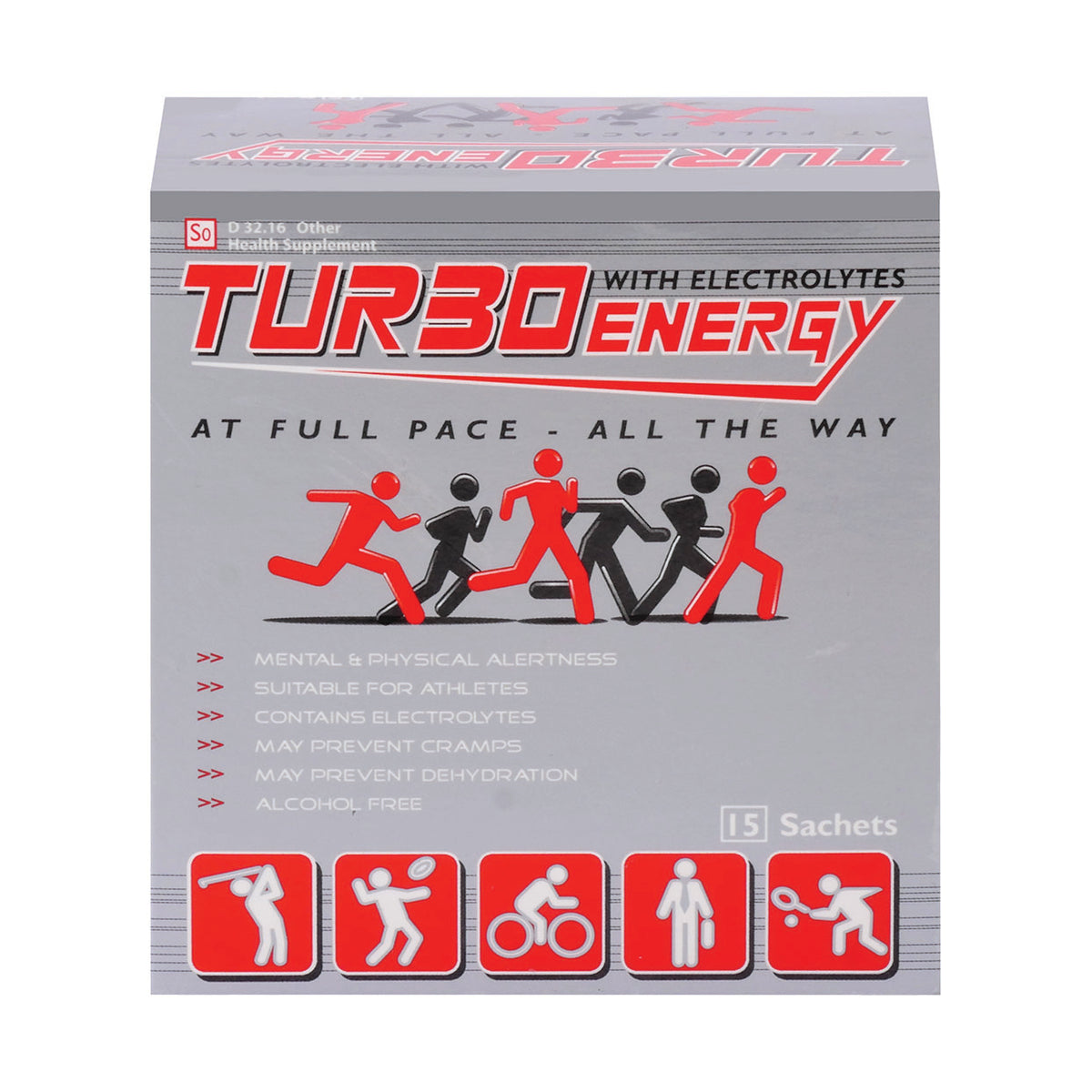 Turbo Energy Sachets 15 - Maximed