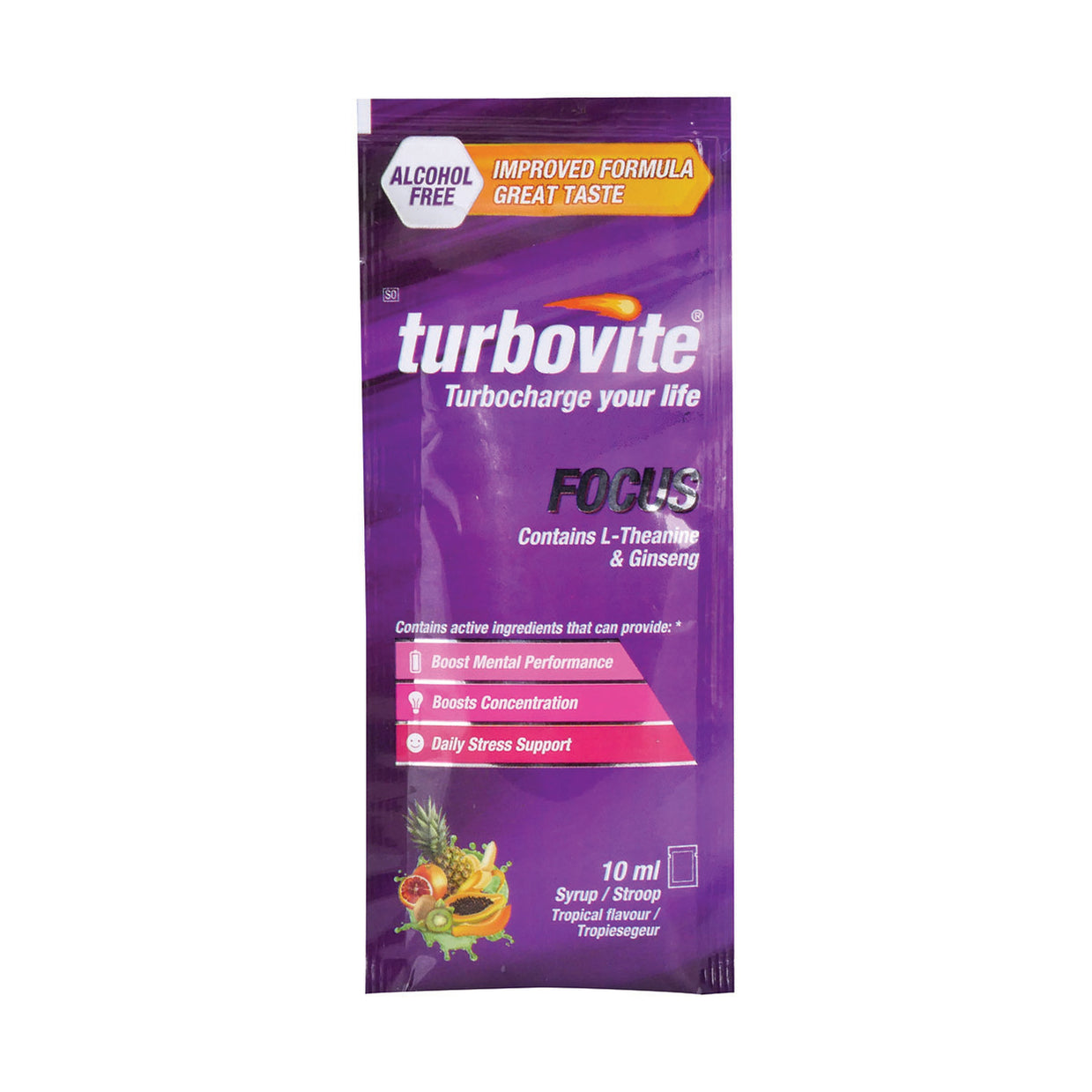 Turbovite Focus Sachet 10ml - Maximed