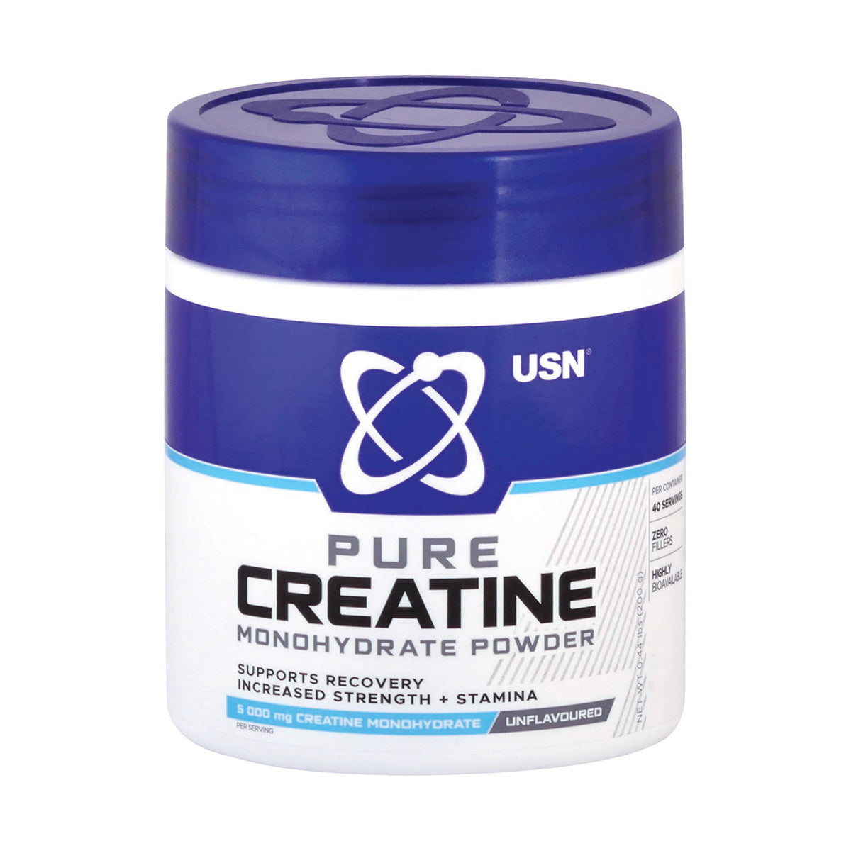 USN Pure Creatine Monohydrate Powder 200g — Maximed Pharmacy