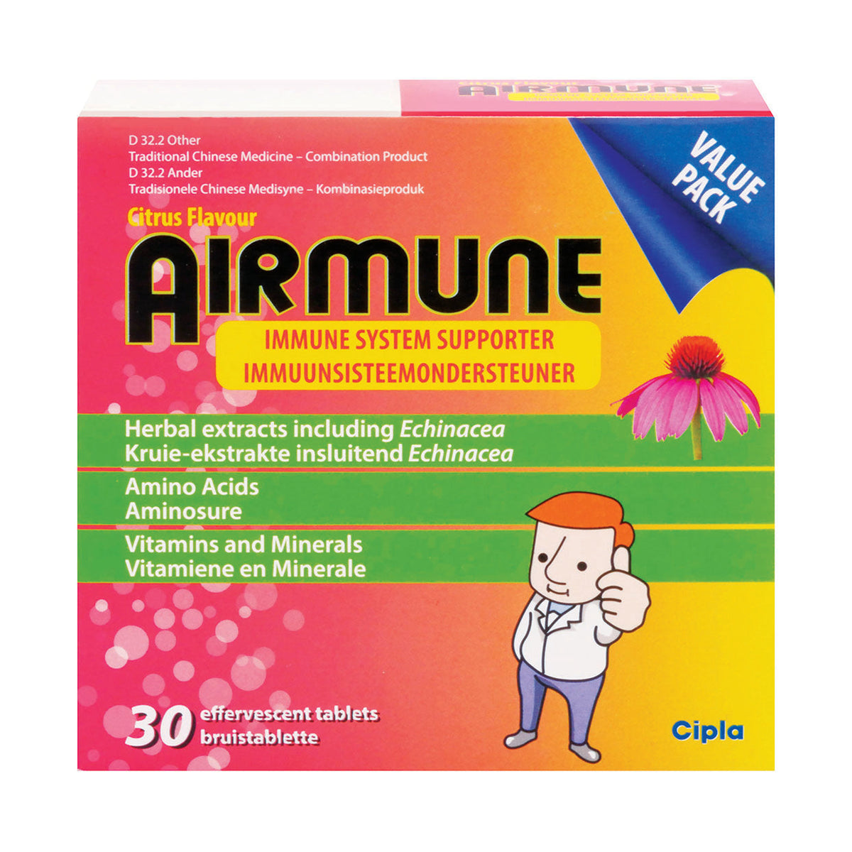 Airmune 30 Effervescent Tablets - Maximed
