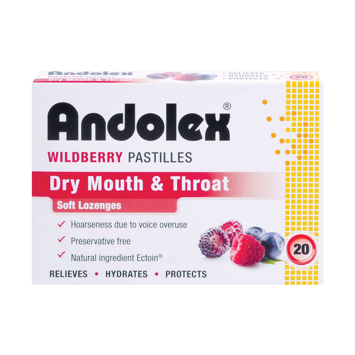Andolex-C Pastilles Wildberry 20 - Maximed