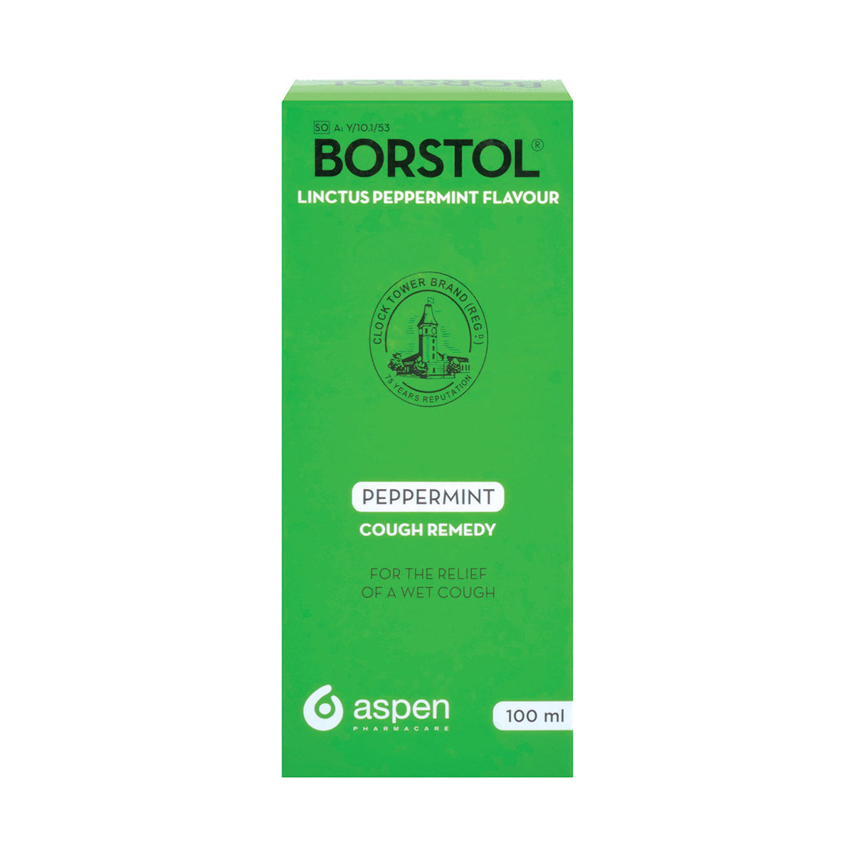 Borstol Cough Syrup Peppermint 100ml - Maximed