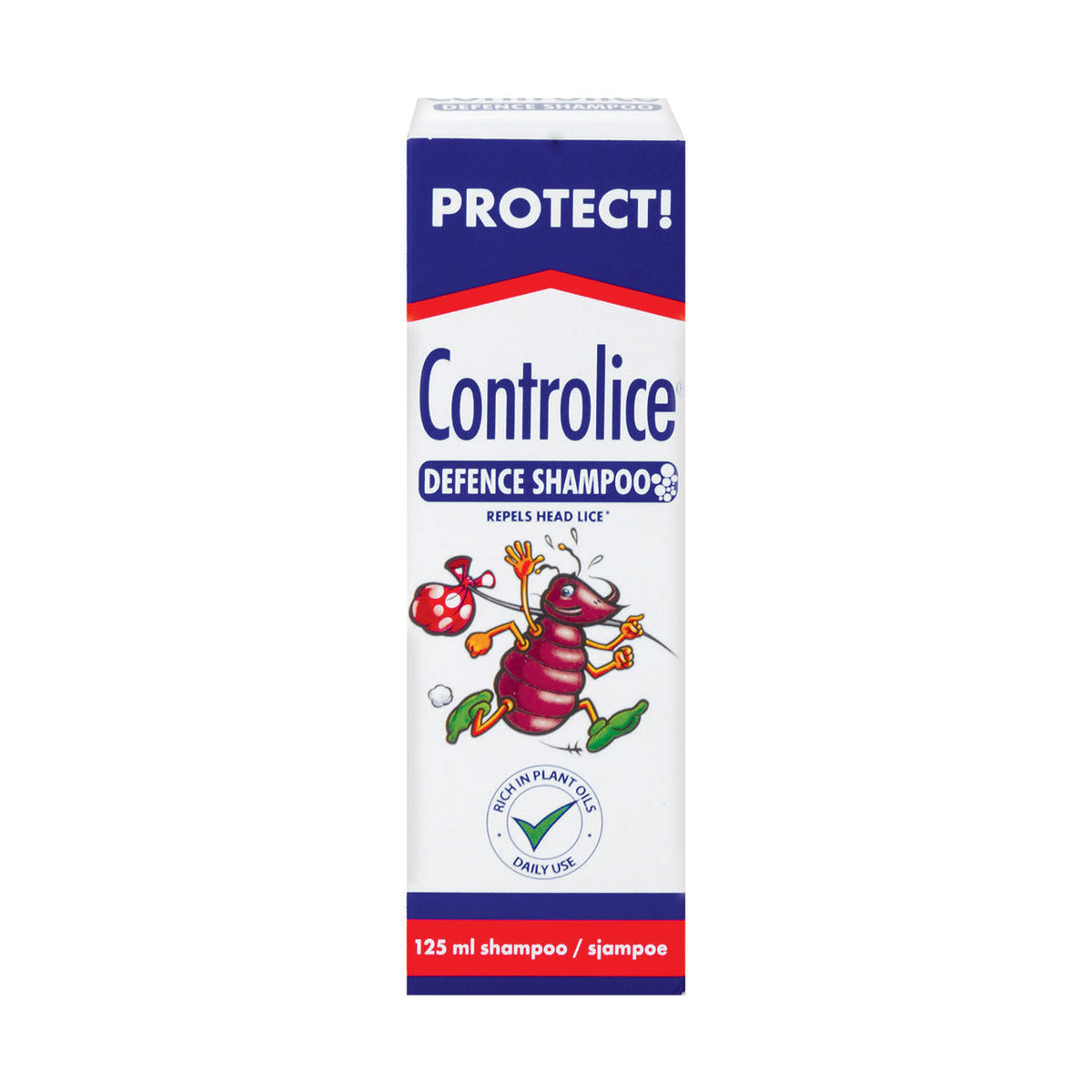 Controlice Defence Shampoo 3-in-1 125ml - Maximed
