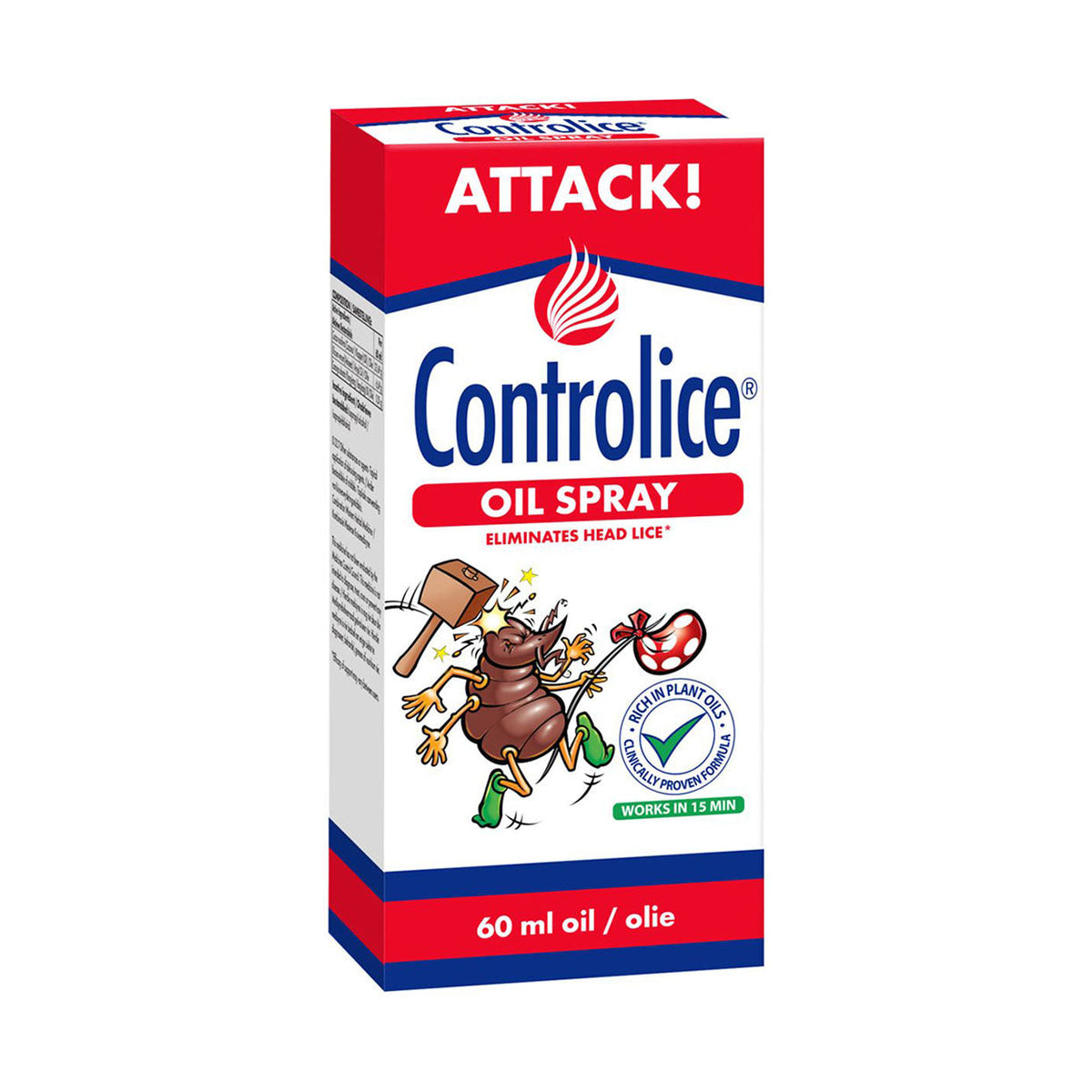 Controlice Oil Spray 60ml - Maximed