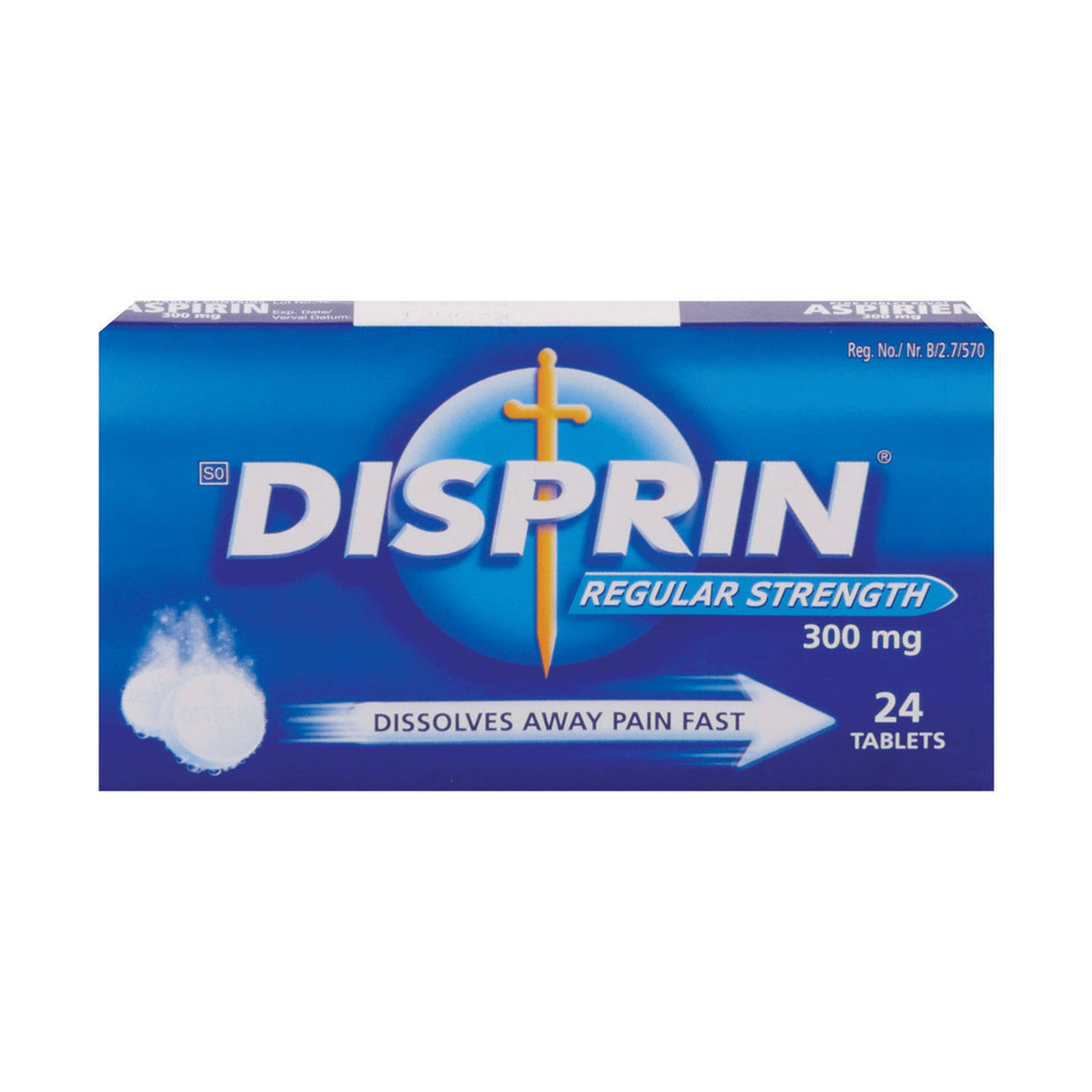 Disprin Regular Strength 300mg 24 Tablets - Maximed