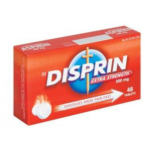 Disprin Extra Strength 500mg 48 Tablets - Maximed