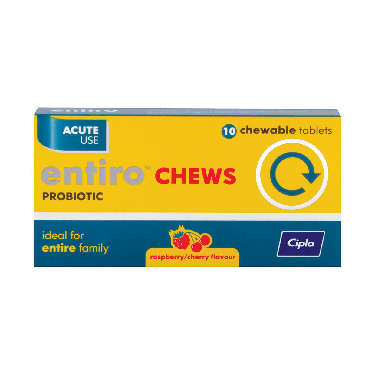 Entiro Probiotic 10 Chew Tablets - Maximed
