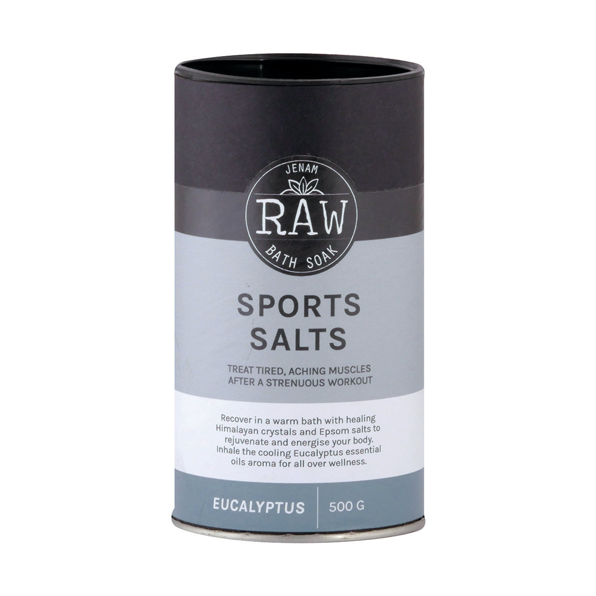 Jenam Raw Essential Oil Salt Eucalyptus 500g - Maximed