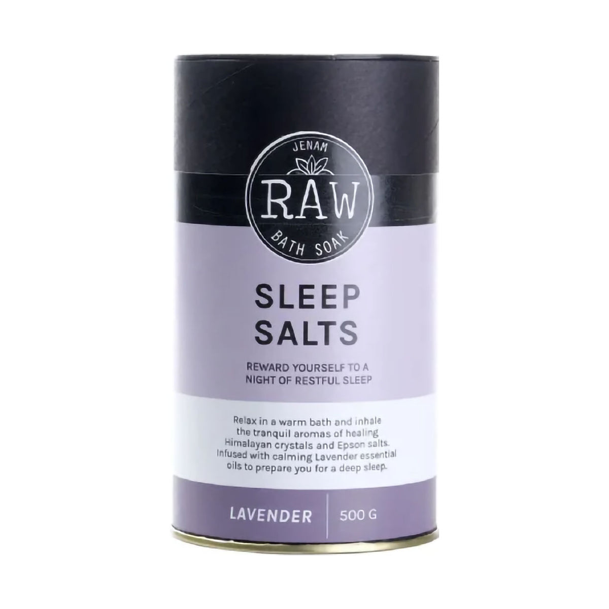 Jenam Raw Essential Oil Salt Lavender 500g - Maximed