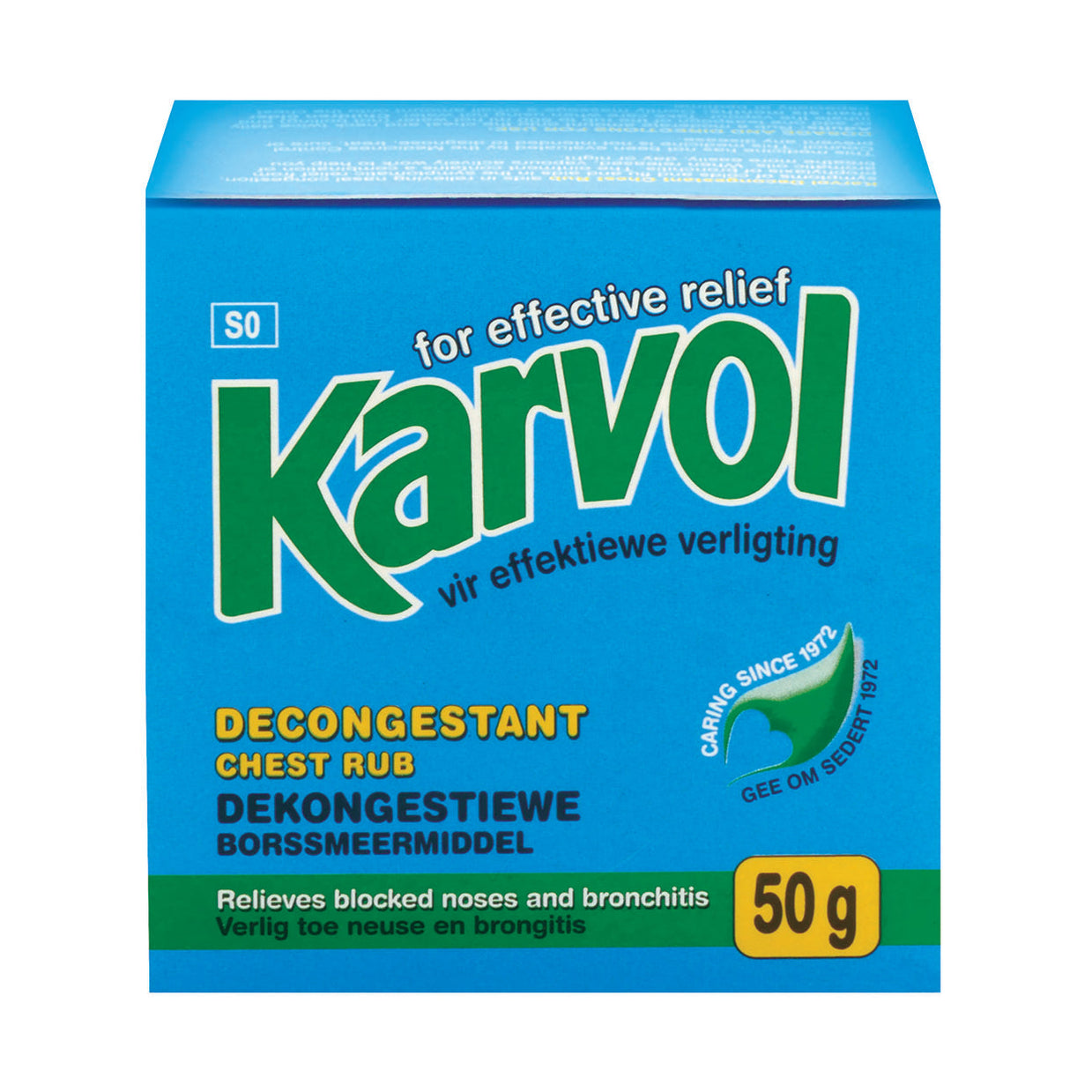 Karvol Decongestant Chest Rub 50g - Maximed