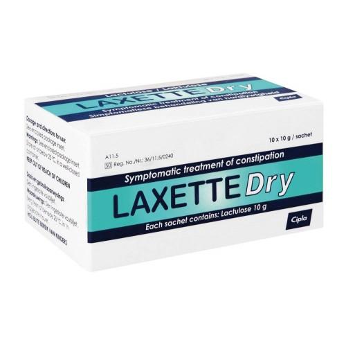 Laxette Laxative Dry 10 Sachets - Maximed