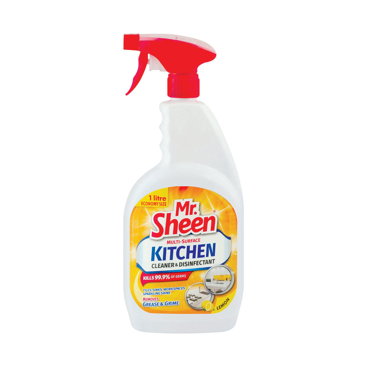 Mr Sheen Kitchen Disinfectant 1l - Maximed