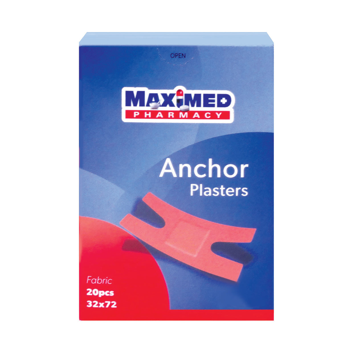 Maximed Anchor 20 Plasters - Maximed