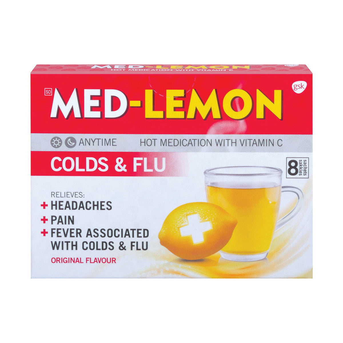 Med-Lemon 8 Sachets - Maximed