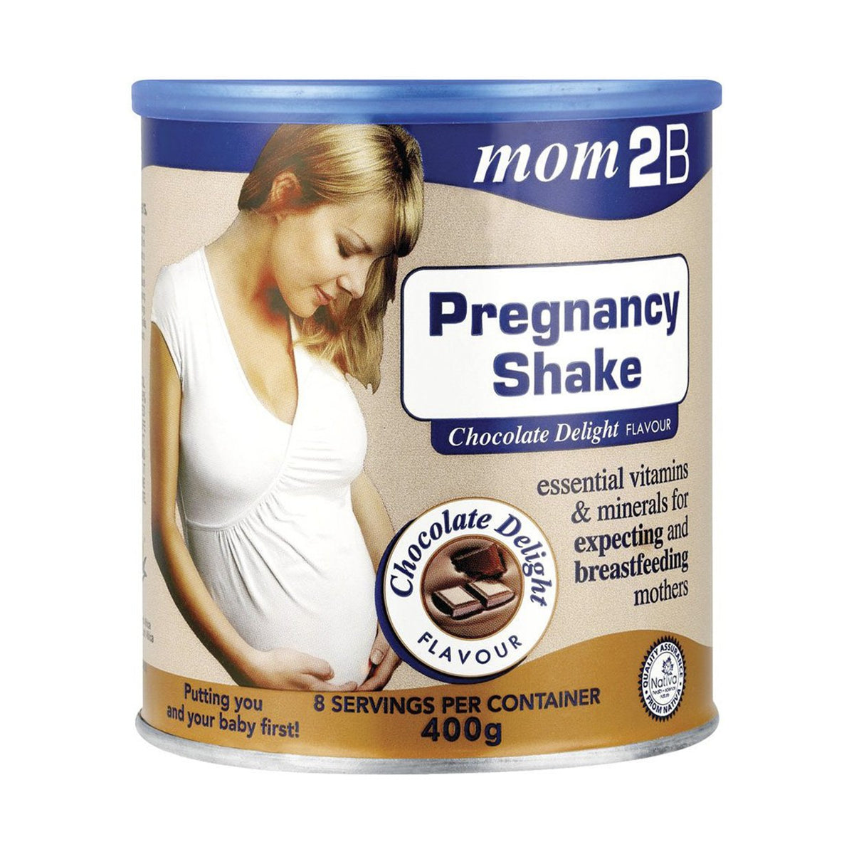Mom2B Shake Chocolate 400g - Maximed