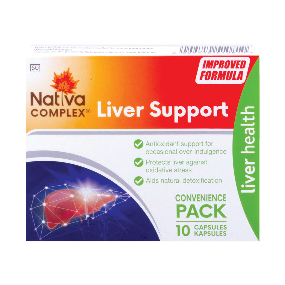 Nativa Liver Complex 10 Capsules - Maximed