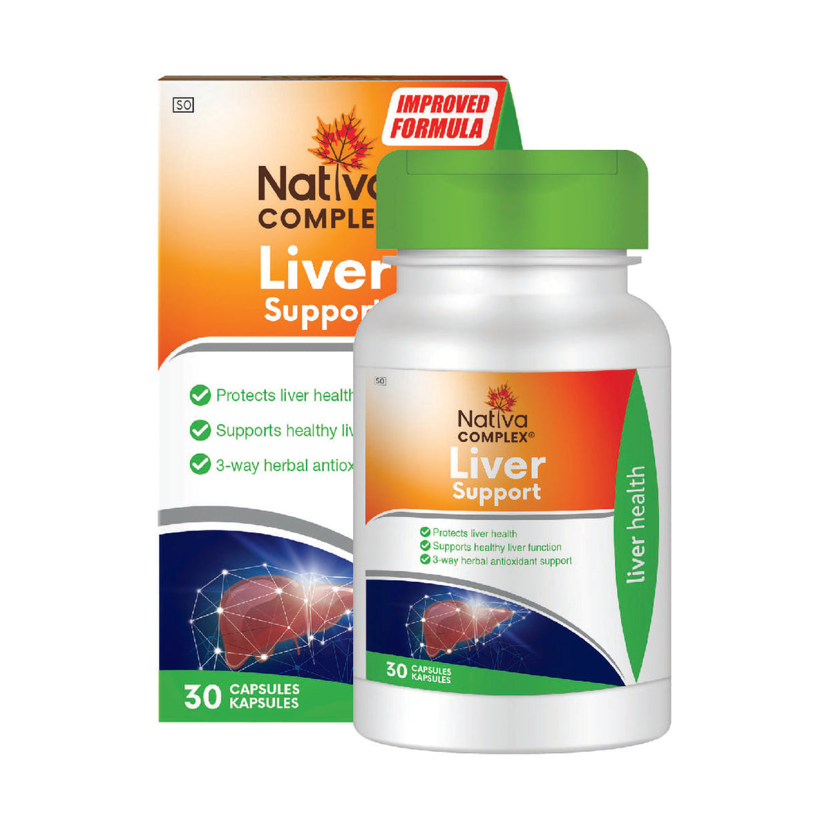 Nativa Liver Complex 30 Capsules - Maximed