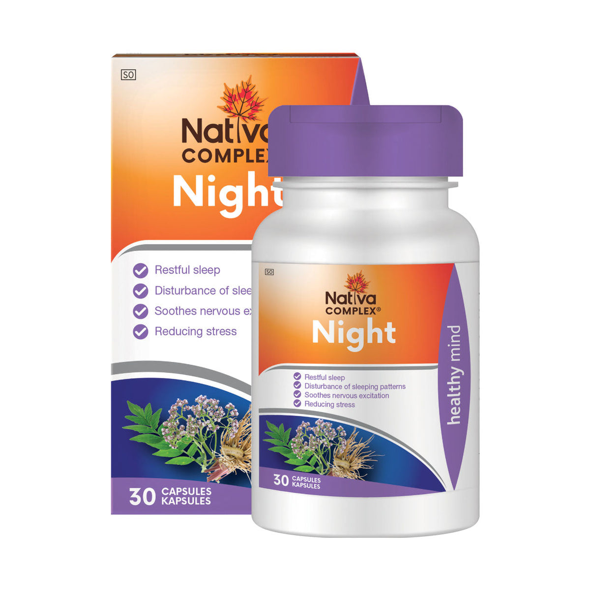 Nativa Night Complex 30 Capsules - Maximed