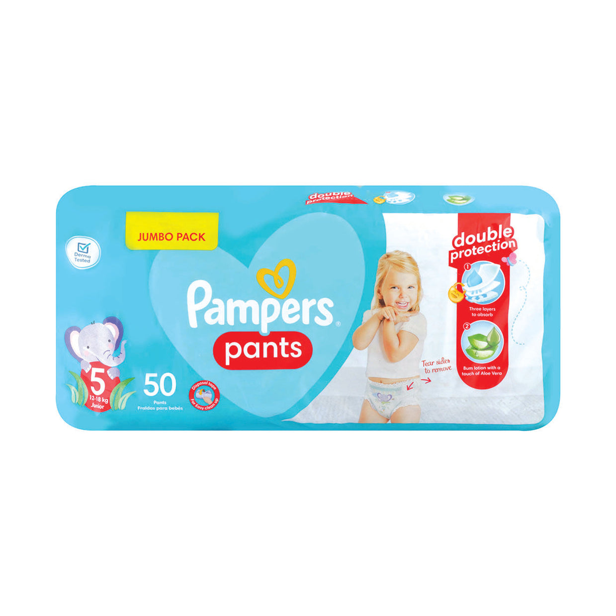Pampers Active Baby Pants Jumbo Pack Size 5 50 Pants - Maximed