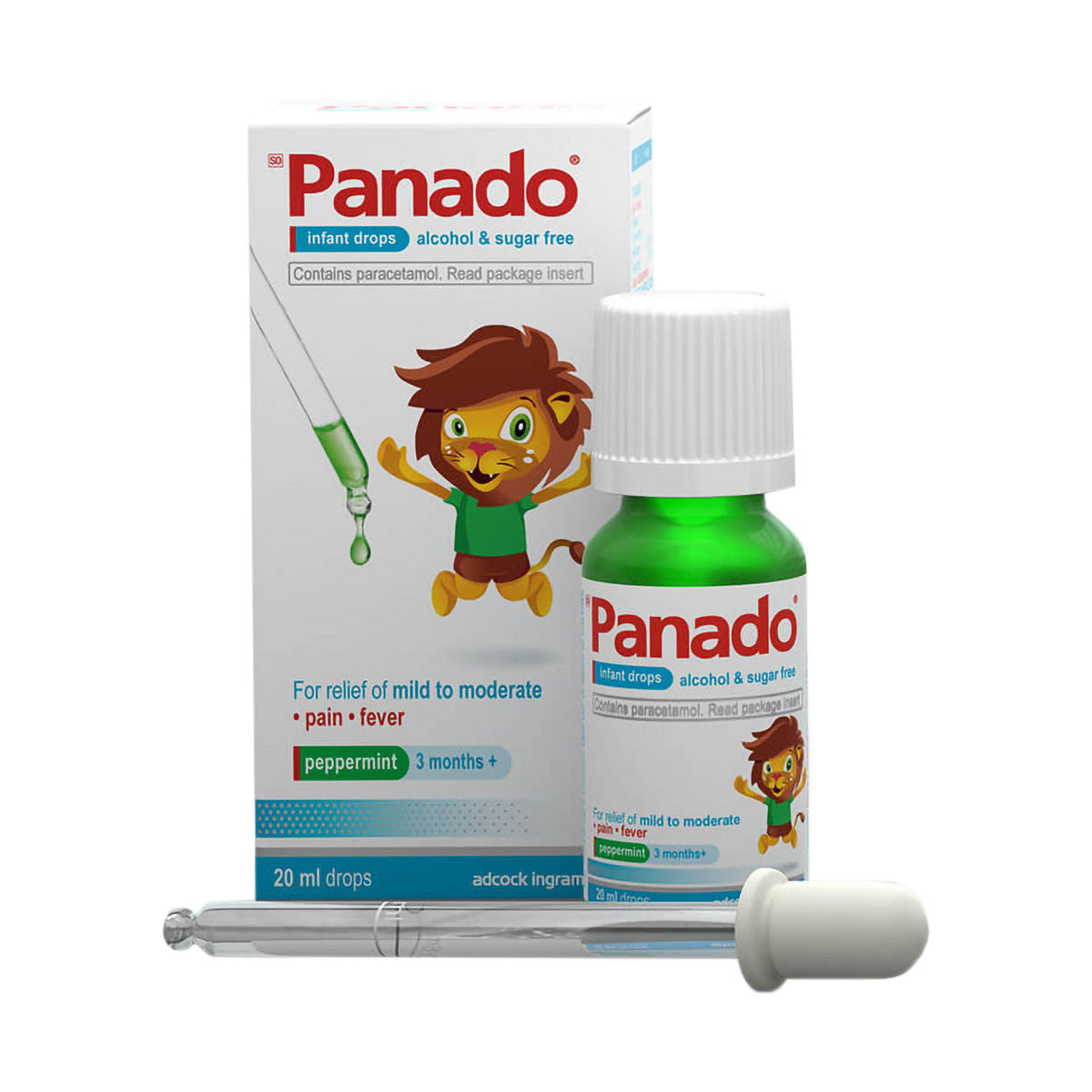 Panado Infant Drops Peppermint 20ml — Maximed Pharmacy