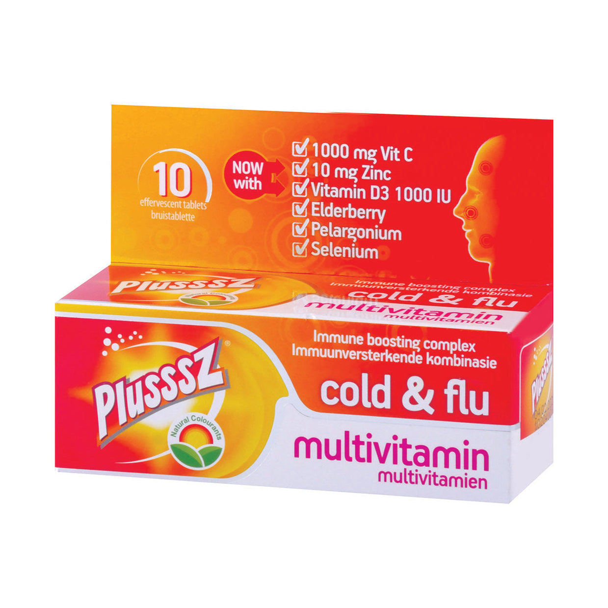 Plusssz Cold And Flu 10 Effervescent Tablets - Maximed