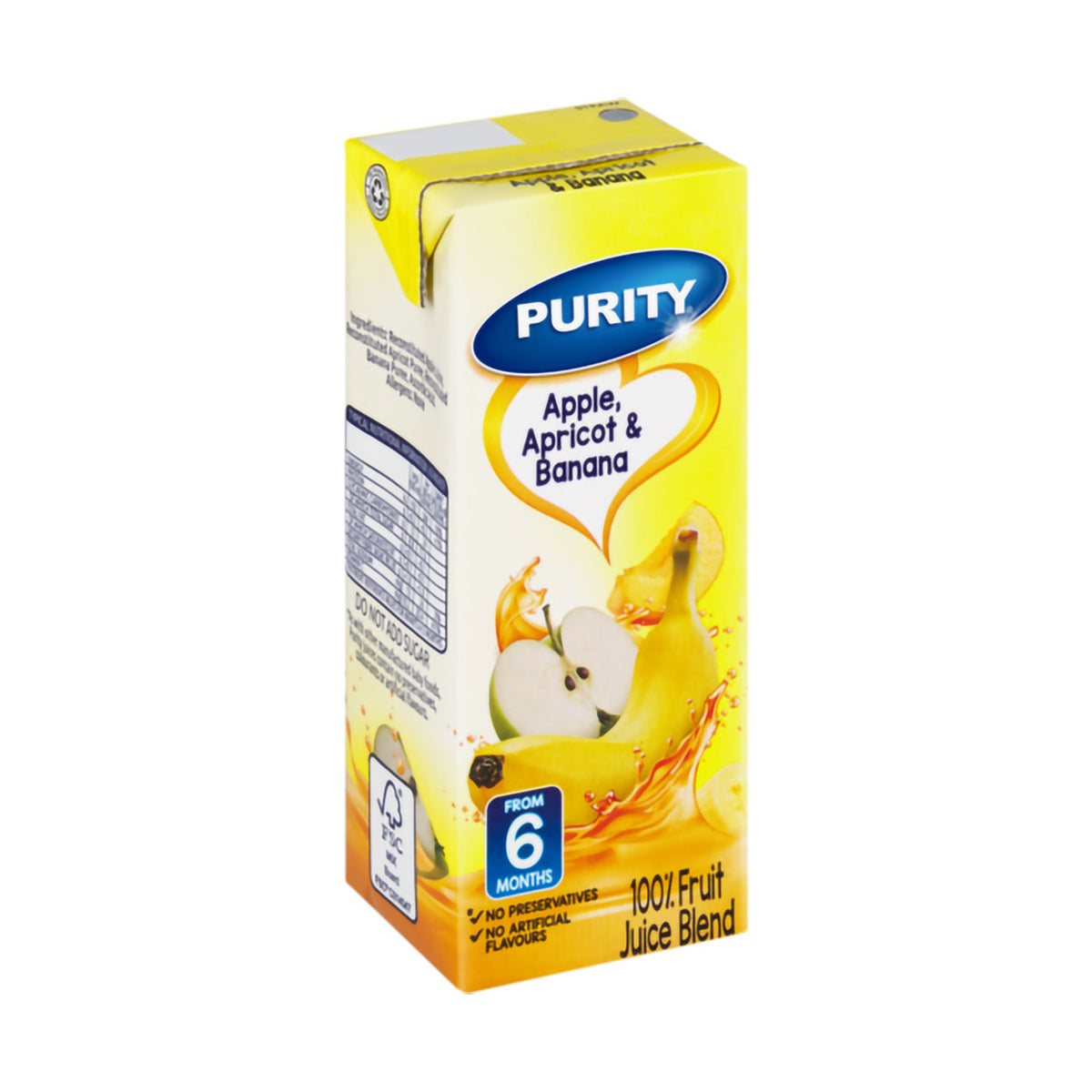 Purity Apple, Apricot & Banana Juice 200ml - Maximed
