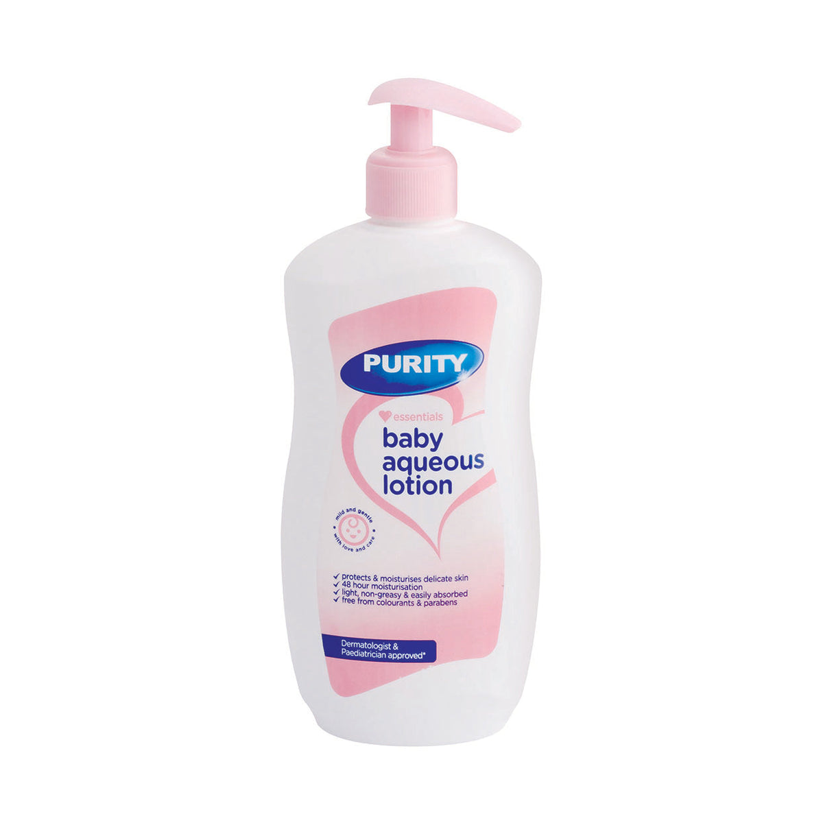 Purity & Elizabeth Anne's Essentials Baby Aqueous Cream 500ml - Maximed