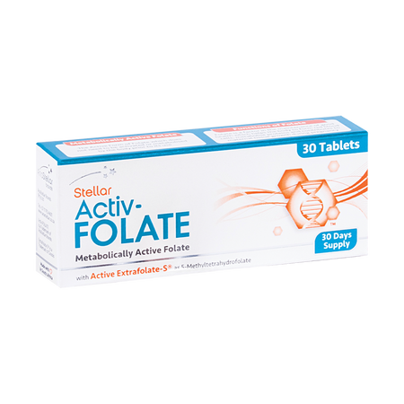 Stellar Activ-FOLATE 30 Tablets - Maximed