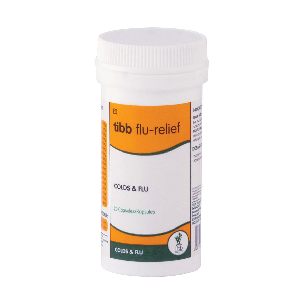 Tibb Flu Relief 20 Capsules - Maximed