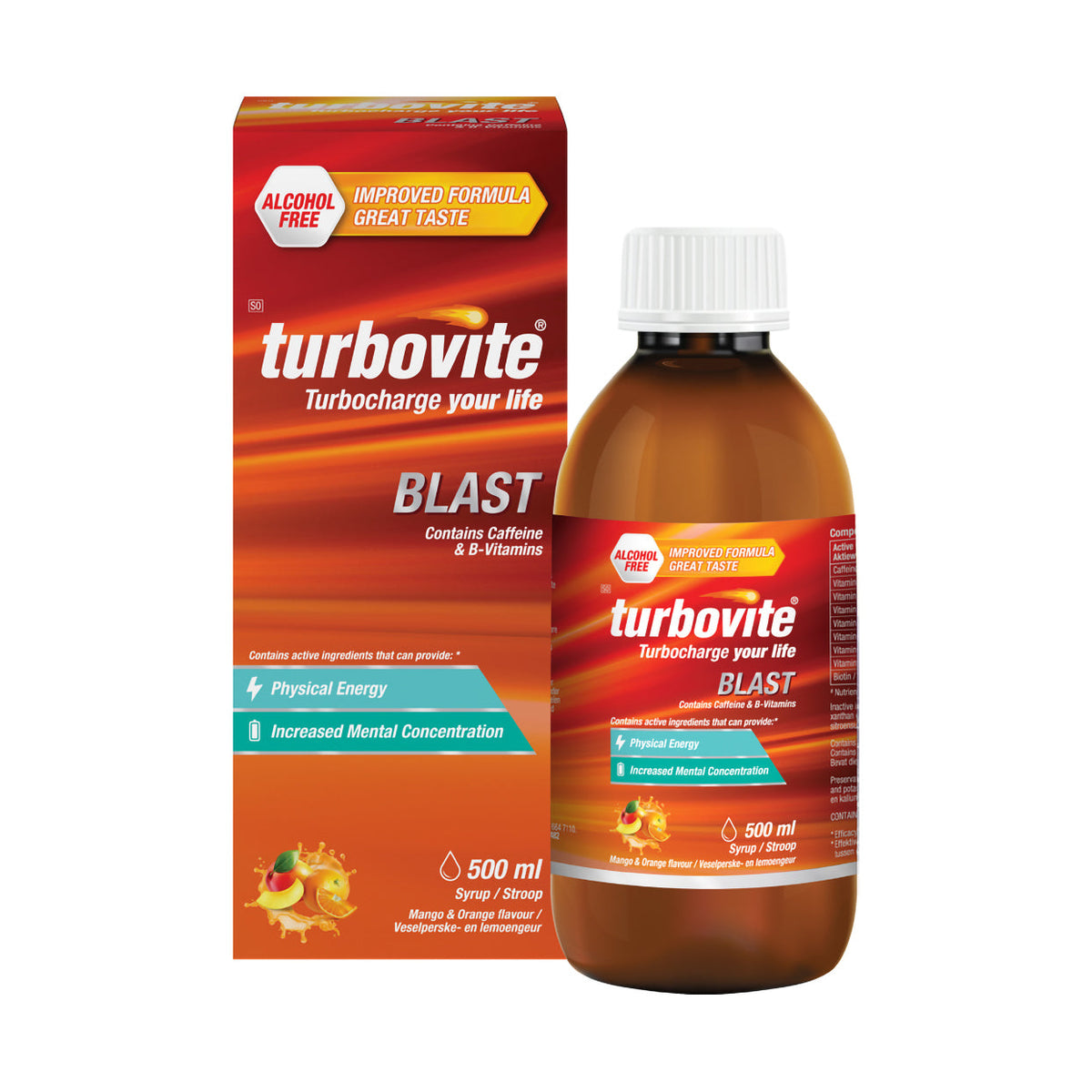 Turbovite Blast Syrup 500ml — Maximed Pharmacy