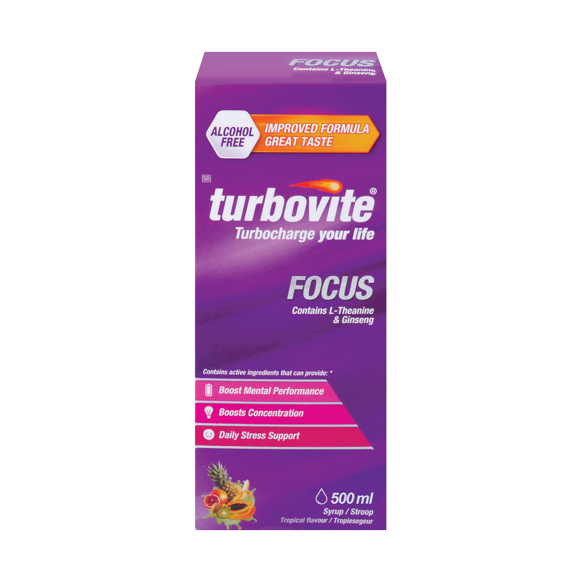 Turbovite Focus 500ml - Maximed